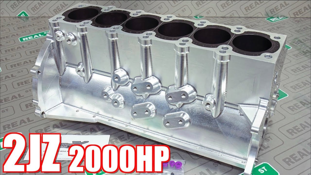 2000HP Supra Billet 2JZ Engine Build - Bulletproof 2JZ for Streetable ...