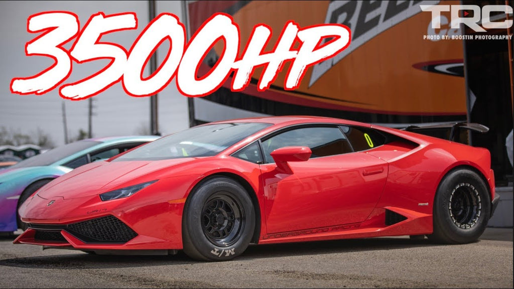 3500HP Lambo Drag Wheelie and Roll Race Champions! - Mind Blowing BOOS ...