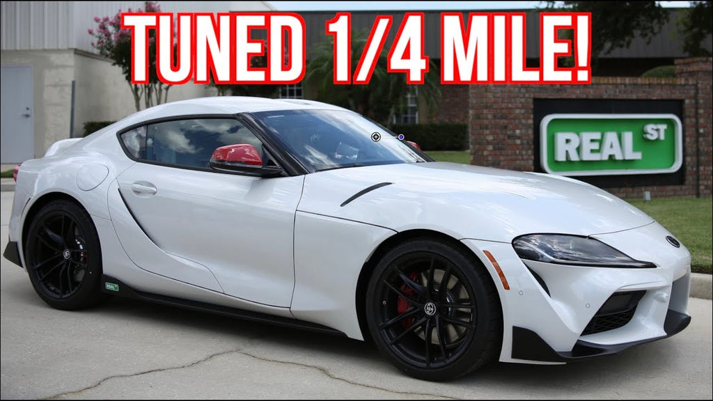 2020 Supra FIRST Tuned 1/4 mile Test and Street Drive Ride Along ...