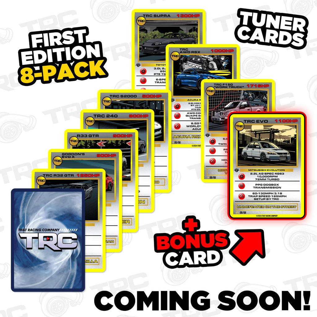 TRC Tuner Trading Cards (COMING SOON!) – That Racing Channel