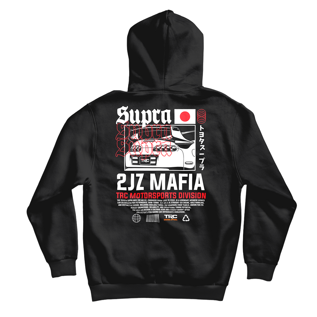 TRC Supra '2JZ Mafia' Premium Hoodie – That Racing Channel