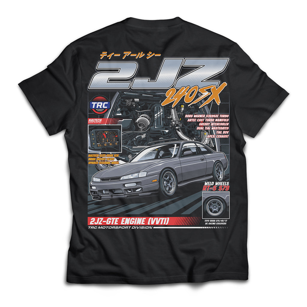 TRC 2JZ 240SX Blueprint T-Shirt – That Racing Channel