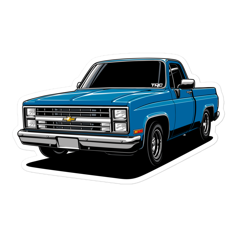 TRC Blue S10 Truck Sticker – That Racing Channel