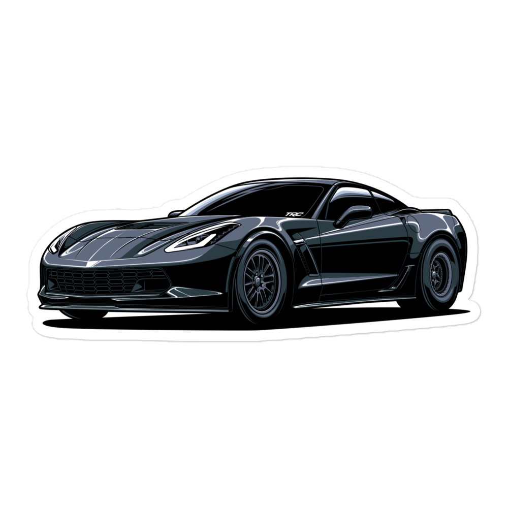TRC C7 Z06 Sticker (300 Entries) – That Racing Channel