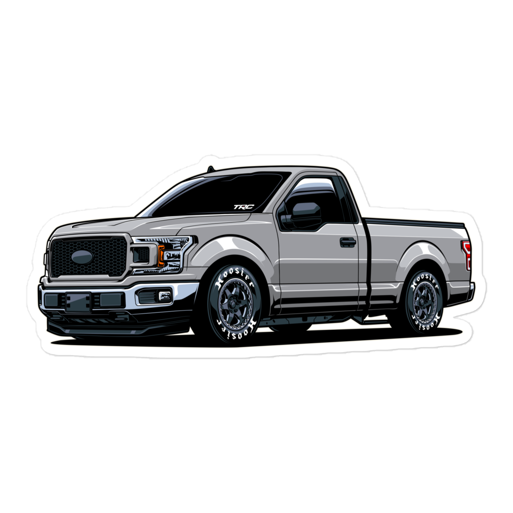 TRC 'Work Truck' F150 Sticker – That Racing Channel