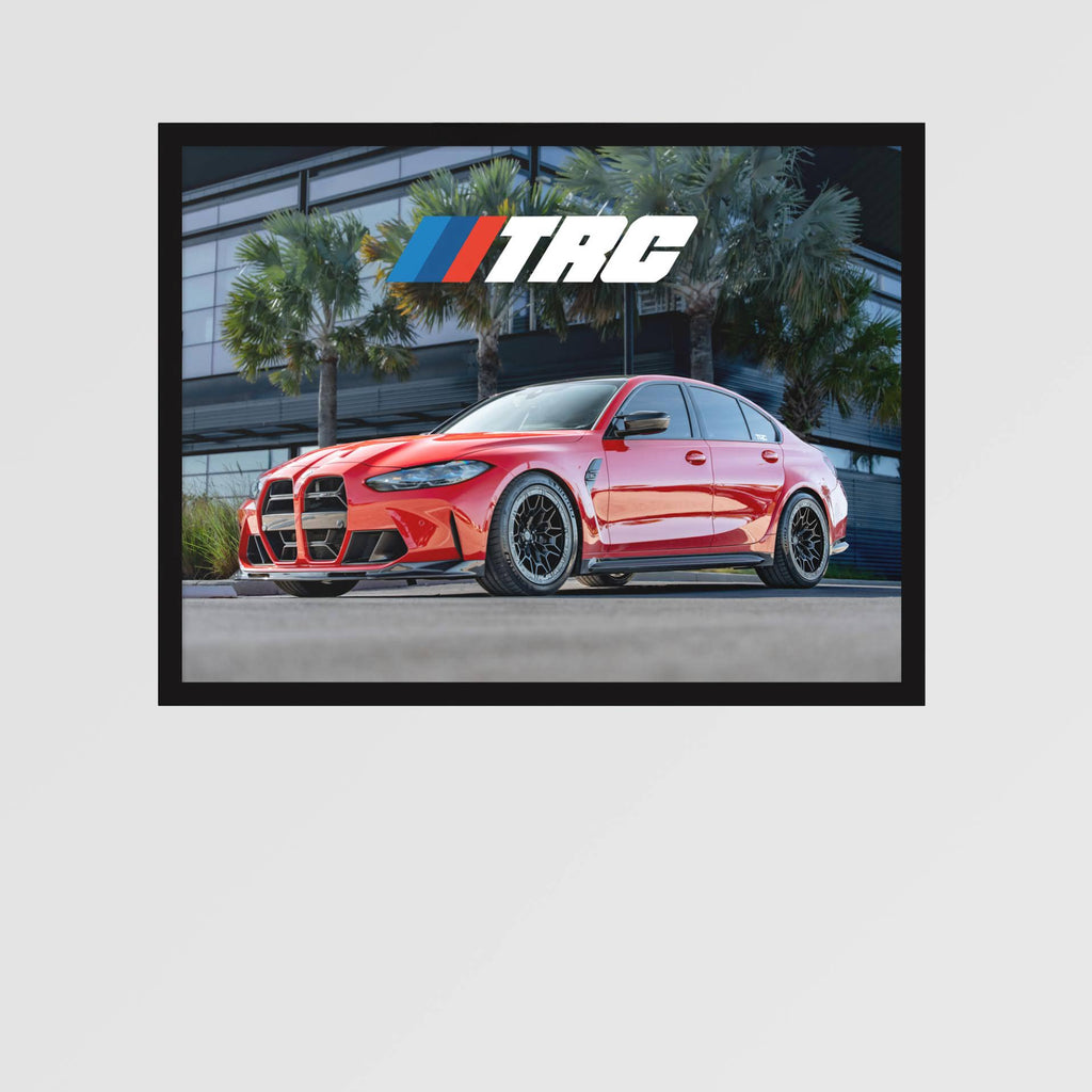 Framed TRC BMW G80 M3 Poster - Limited Edition (2500 Entries) – That ...